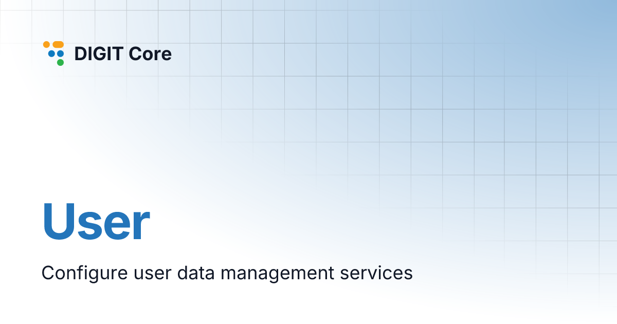 User | DIGIT Core
